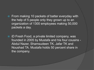 Entrepreneurs of india like pc mustafa | PPTX