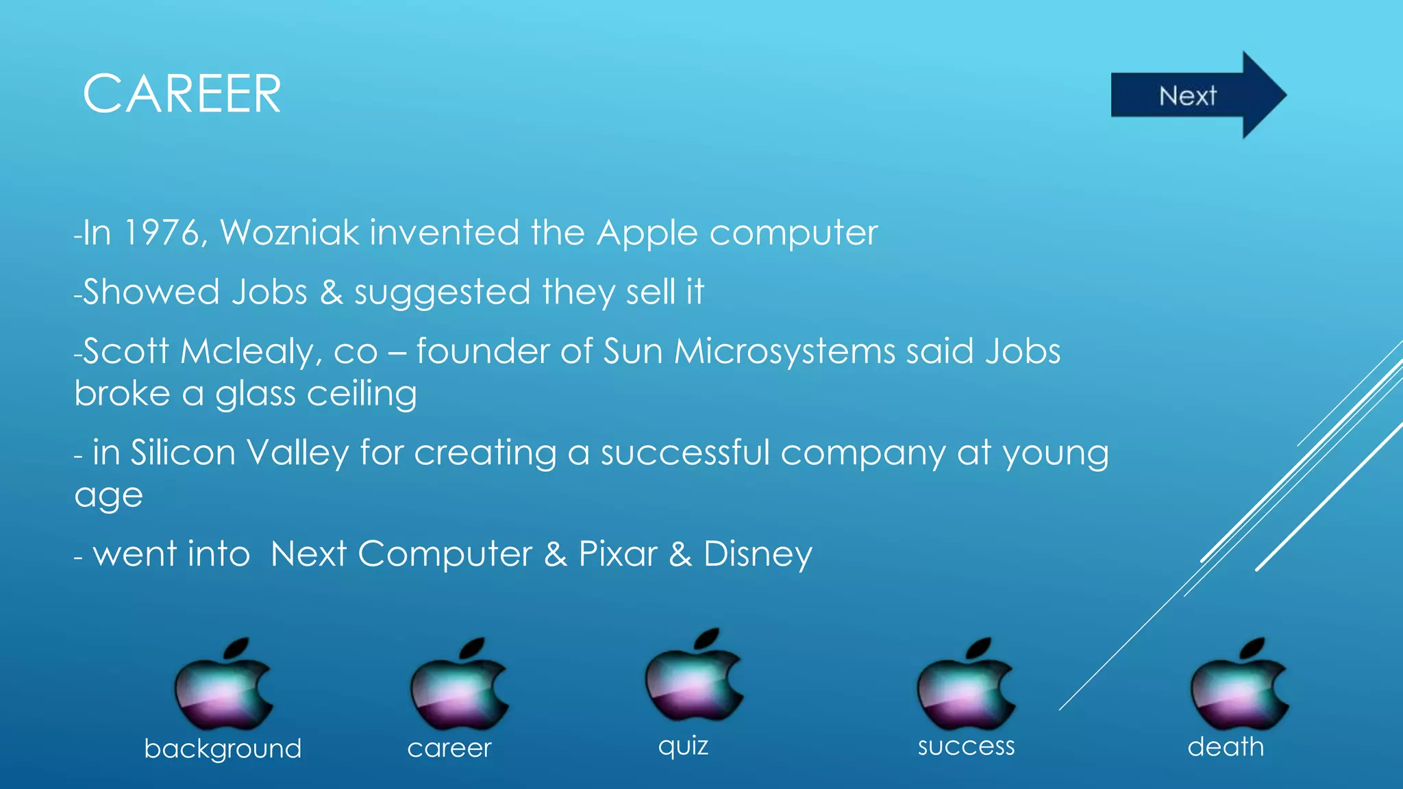 Entrepreneur – steve jobs | PPTX