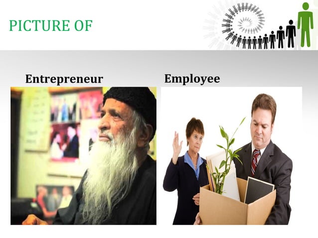 Entrepreneur vs employee | PPT