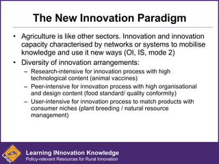 Innovation and Entrepreneurship for Poverty Reduction: Policy and ...