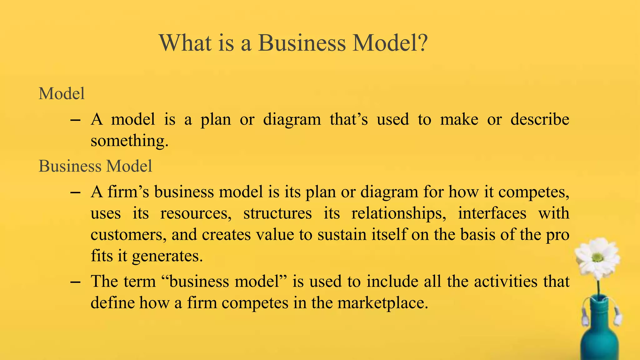 Business model of Entreprenuers. The effective business model | PPTX
