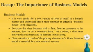 Business model of Entreprenuers. The effective business model | PPTX