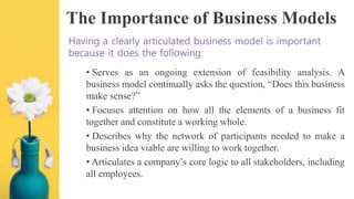 Business model of Entreprenuers. The effective business model | PPTX