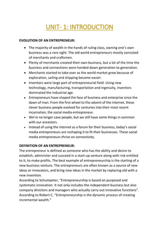 Entrepreneurial Development | DOCX
