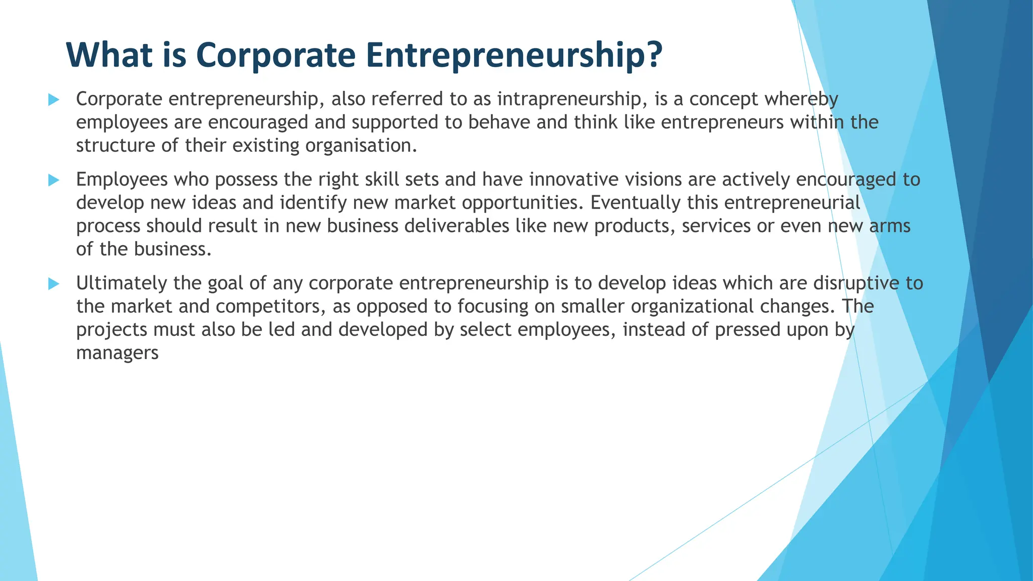 Entrepreneurship and new venture planning | PPTX