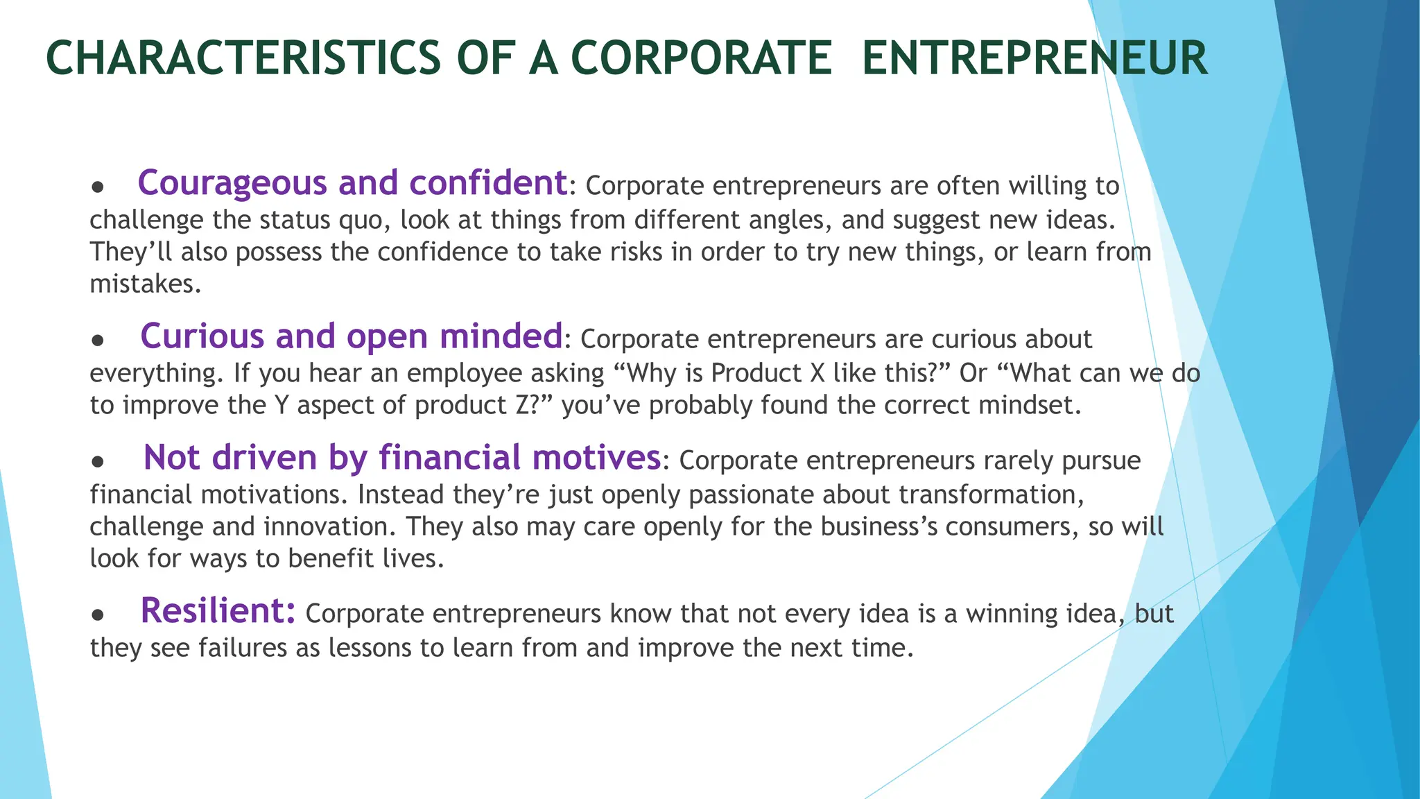 Entrepreneurship and new venture planning | PPTX