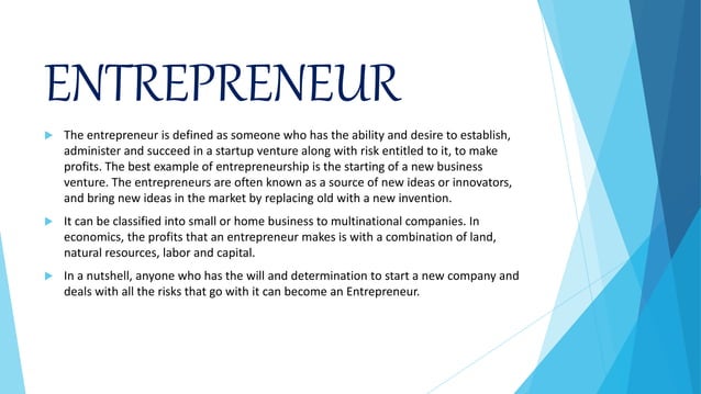 Entrepreneurship and new venture planning | PPTX | Startups | Business
