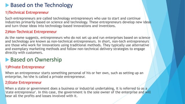 Entrepreneurship and new venture planning | PPTX | Startups | Business