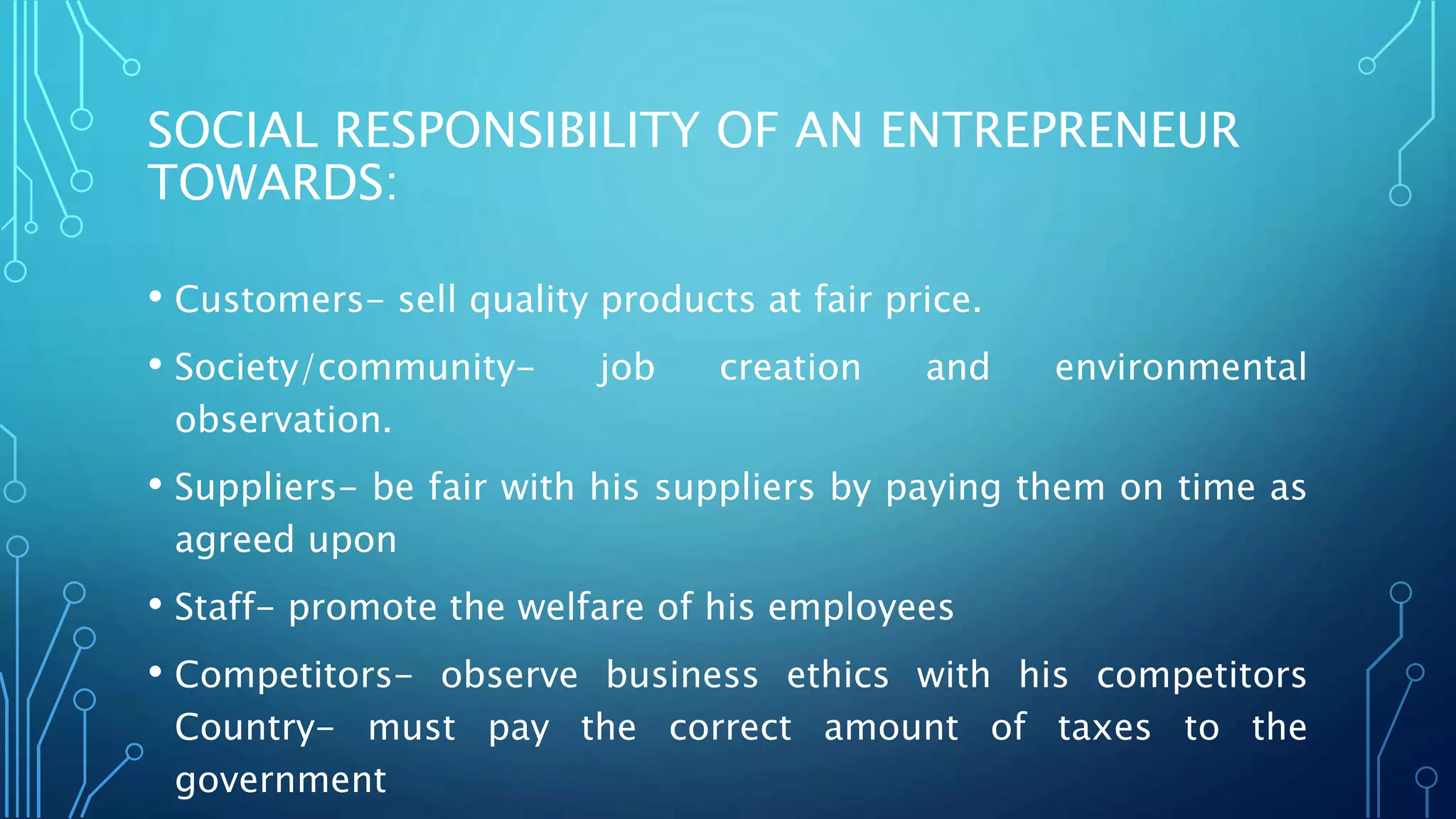 Entrepreneurship (Introduction to Entrepreneurship) | PPTX