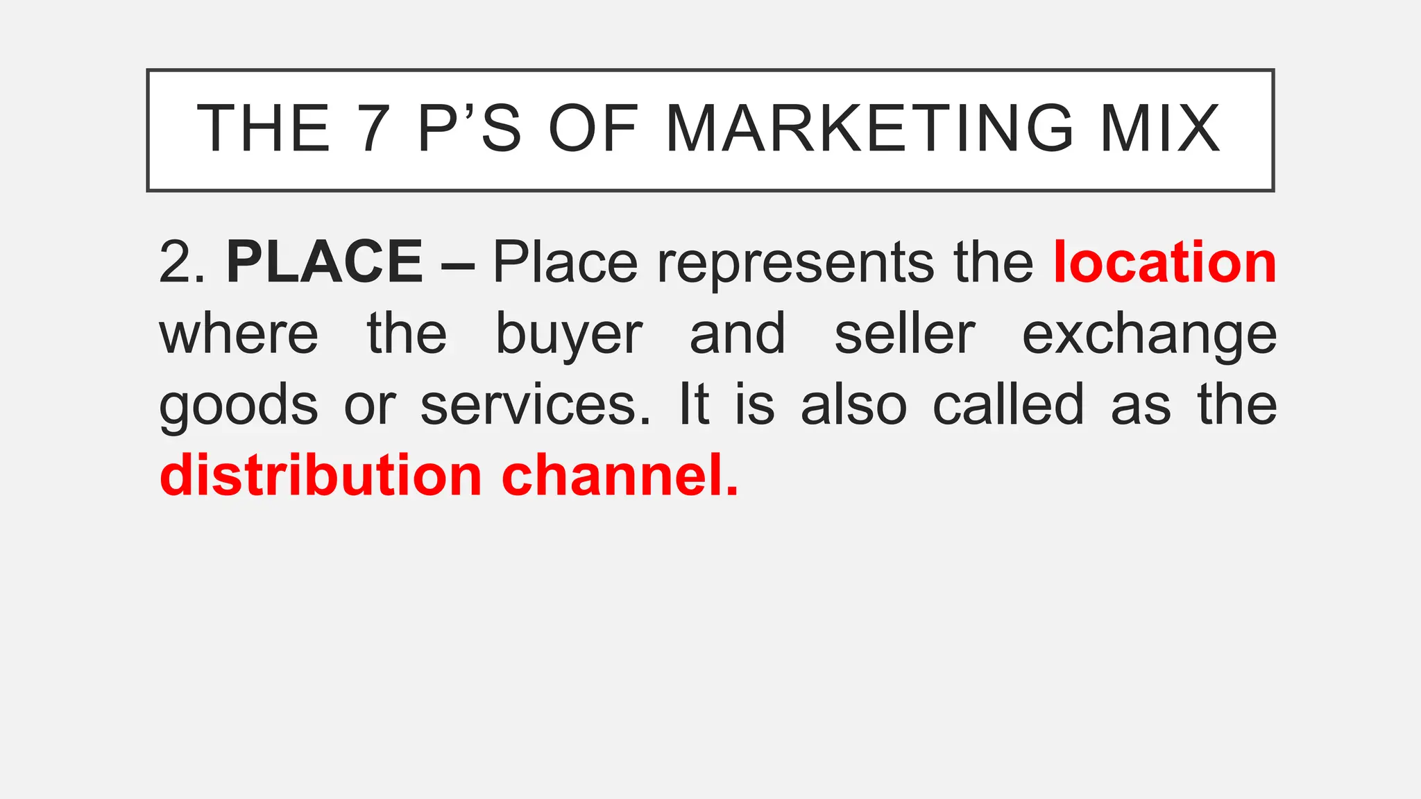 Entrepreneurship 12, Lesson : 7 P's of Marketing | PPTX