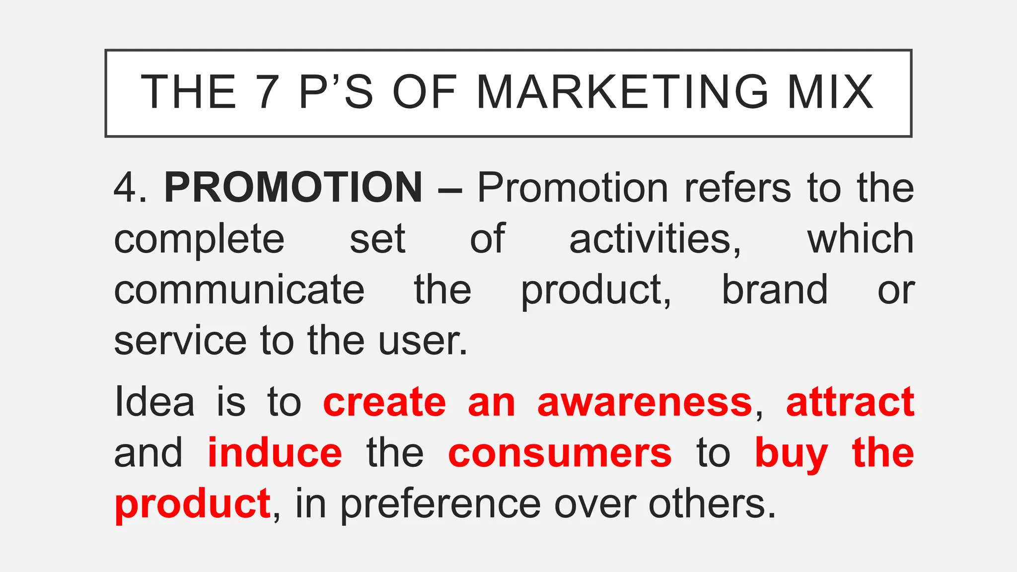 Entrepreneurship 12, Lesson : 7 P's of Marketing | PPTX
