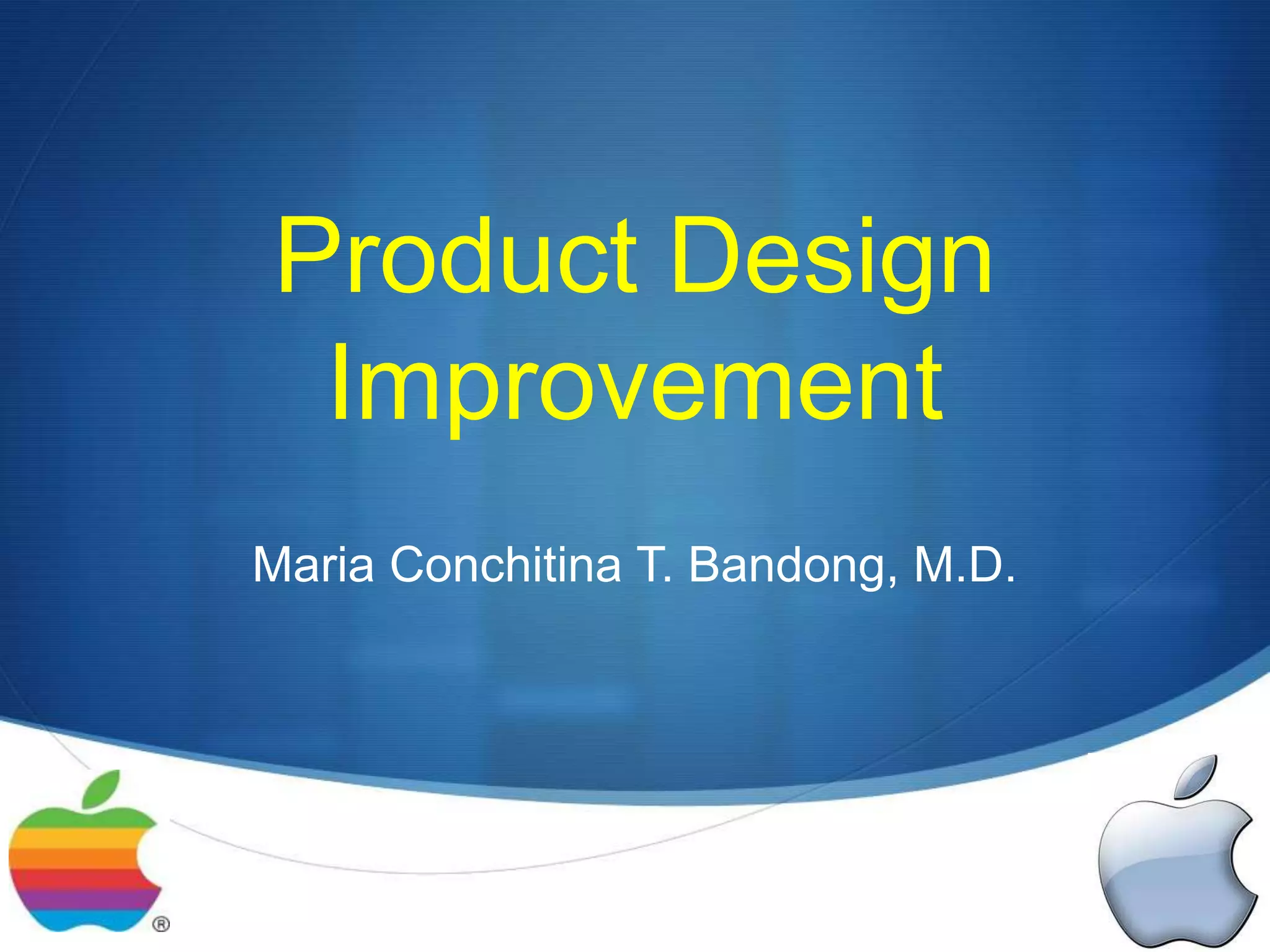 Entrep SR Product Design Improvement | PPT