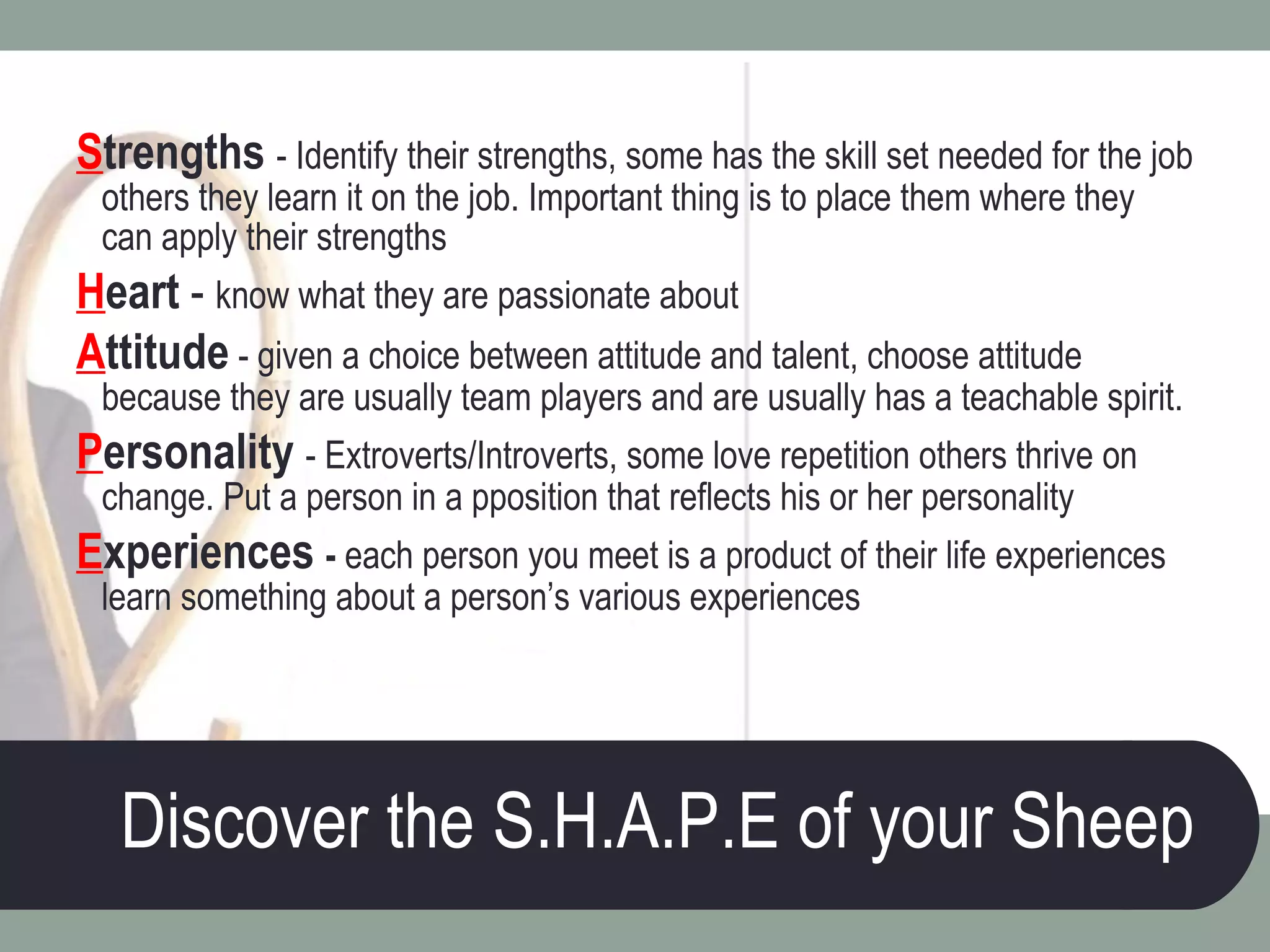 Way of the Shepherd By Leman/Pentak | PPT