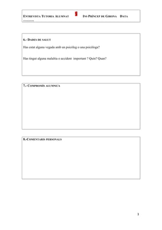 Entrevista tutoria alumnat 2012 | DOC