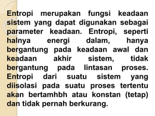 Entropi | PPT