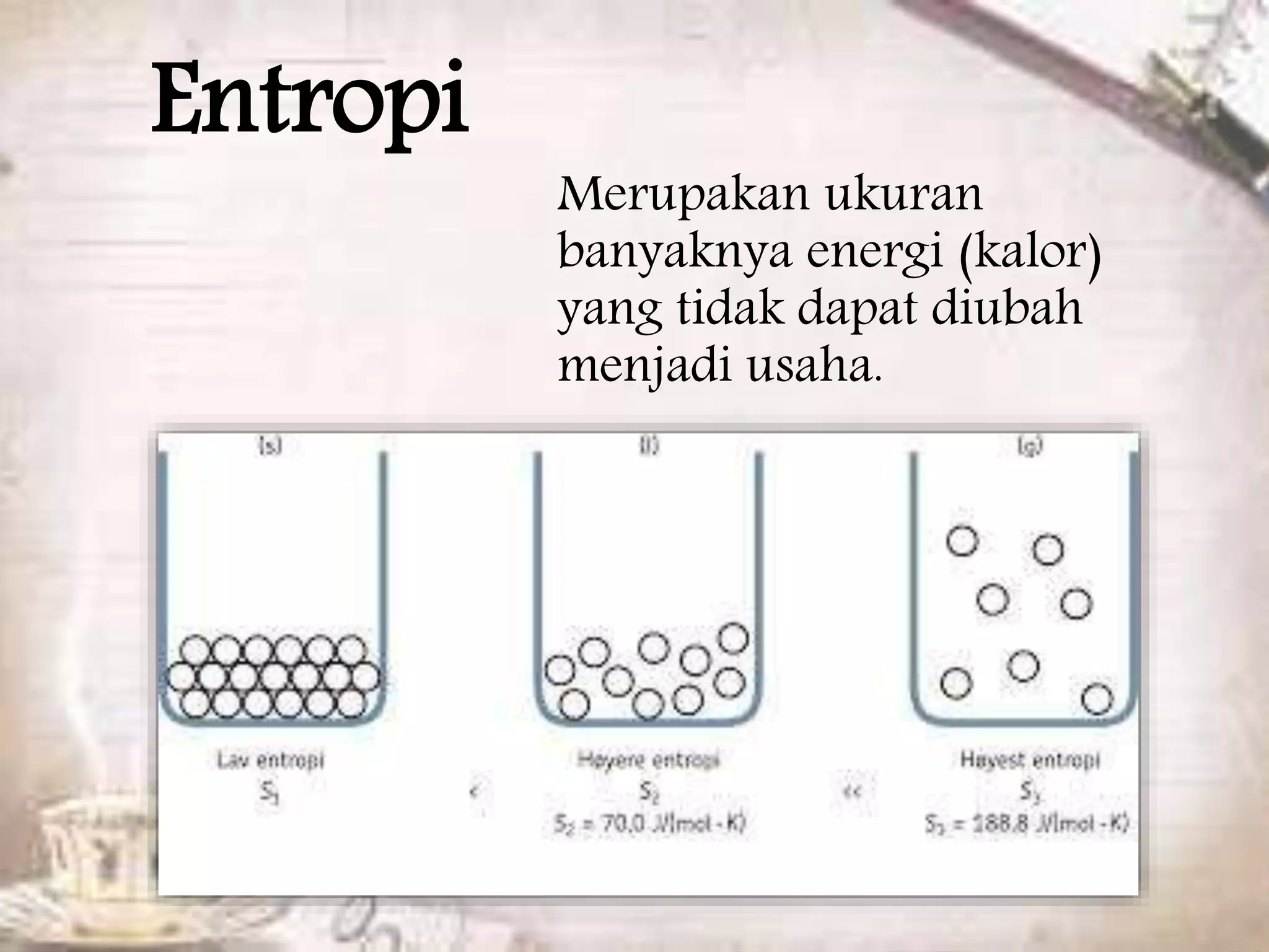 Entropi & Hukum Ketiga Termodinamika | PPTX