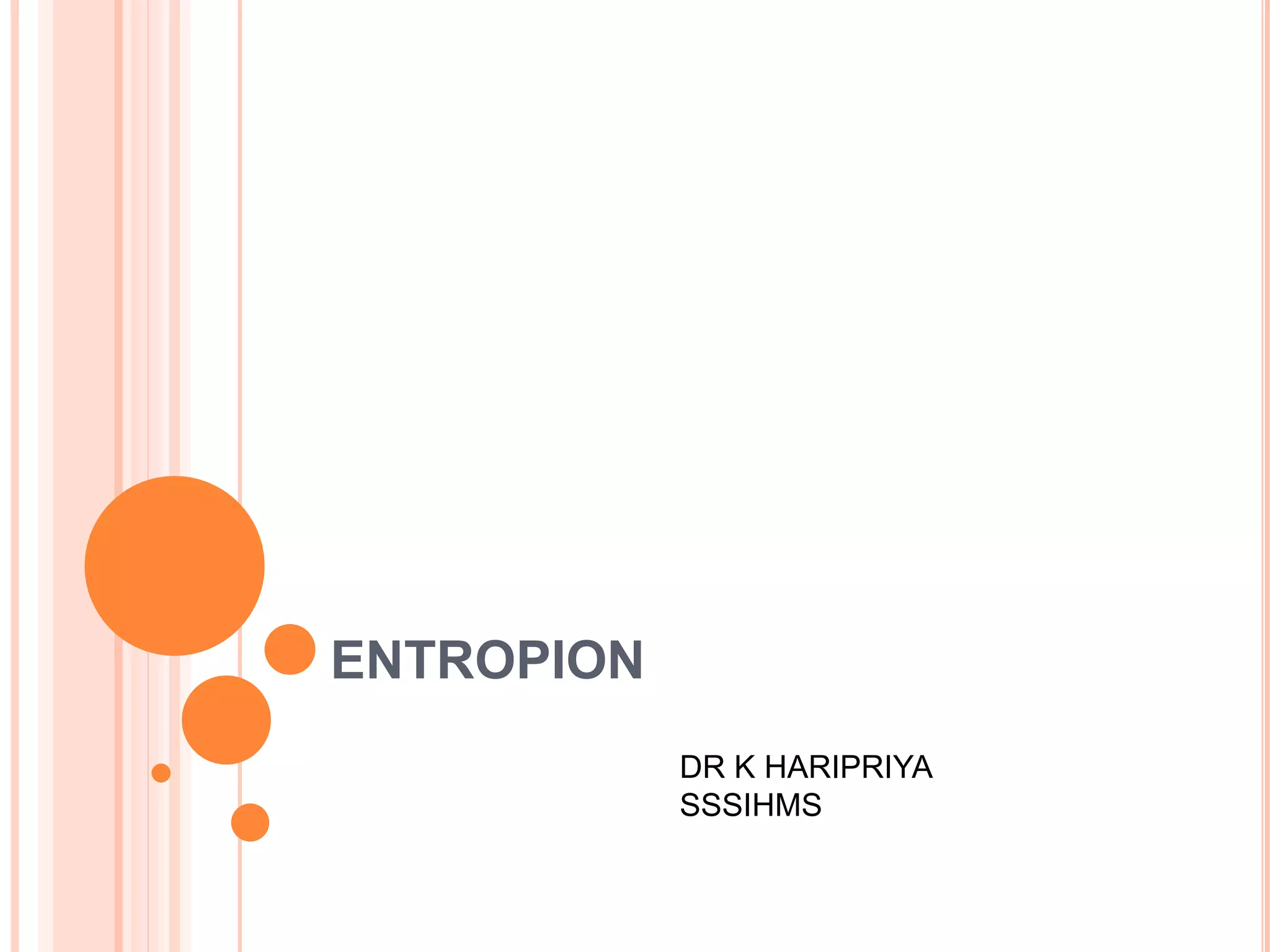 Entropion | PPTX