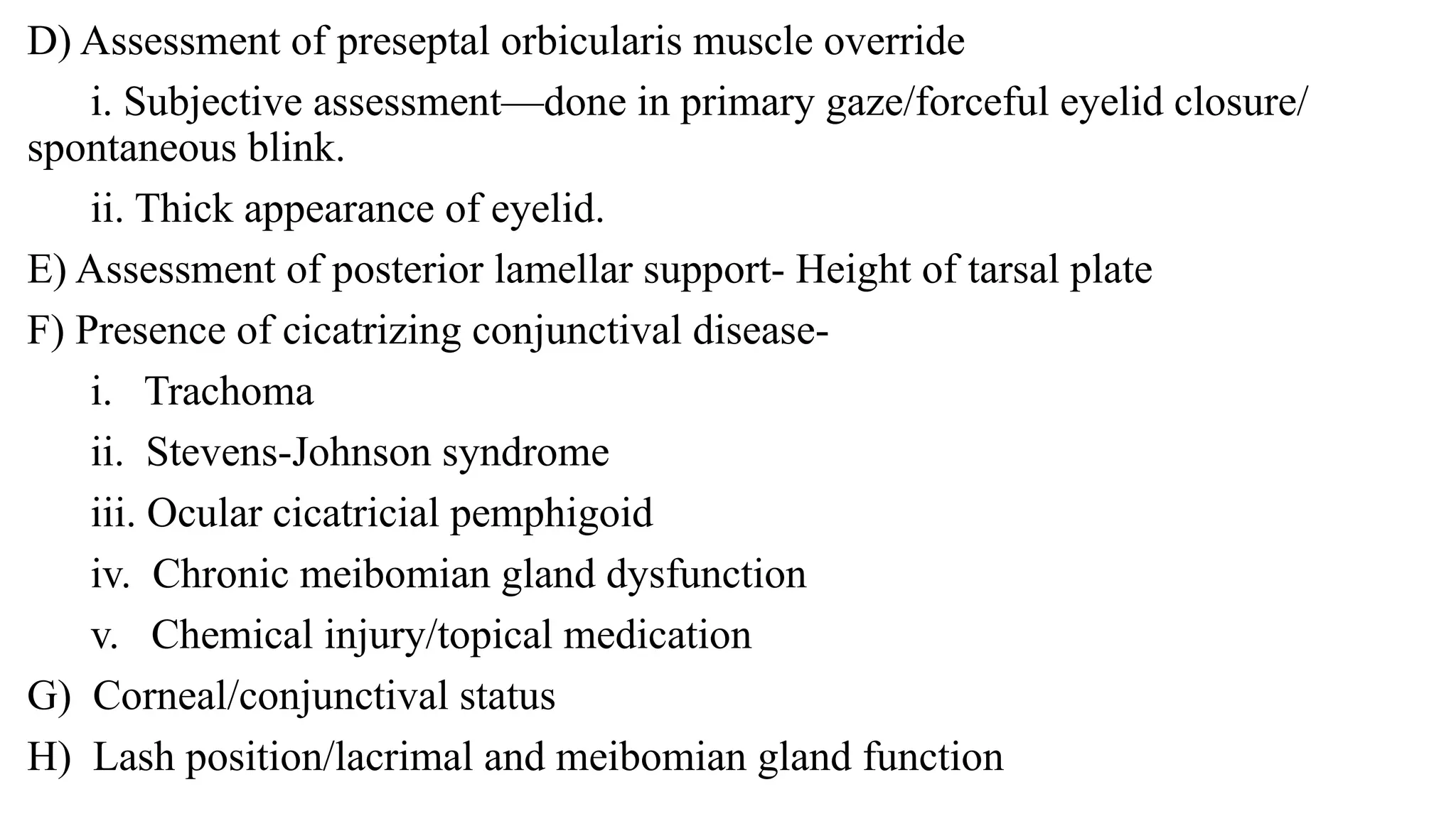 ENTROPION in detailed analysis and management | PPTX