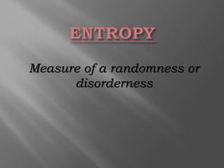 Entropy | PPT