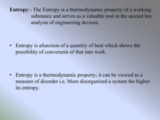 Entropy Definition Chemistry