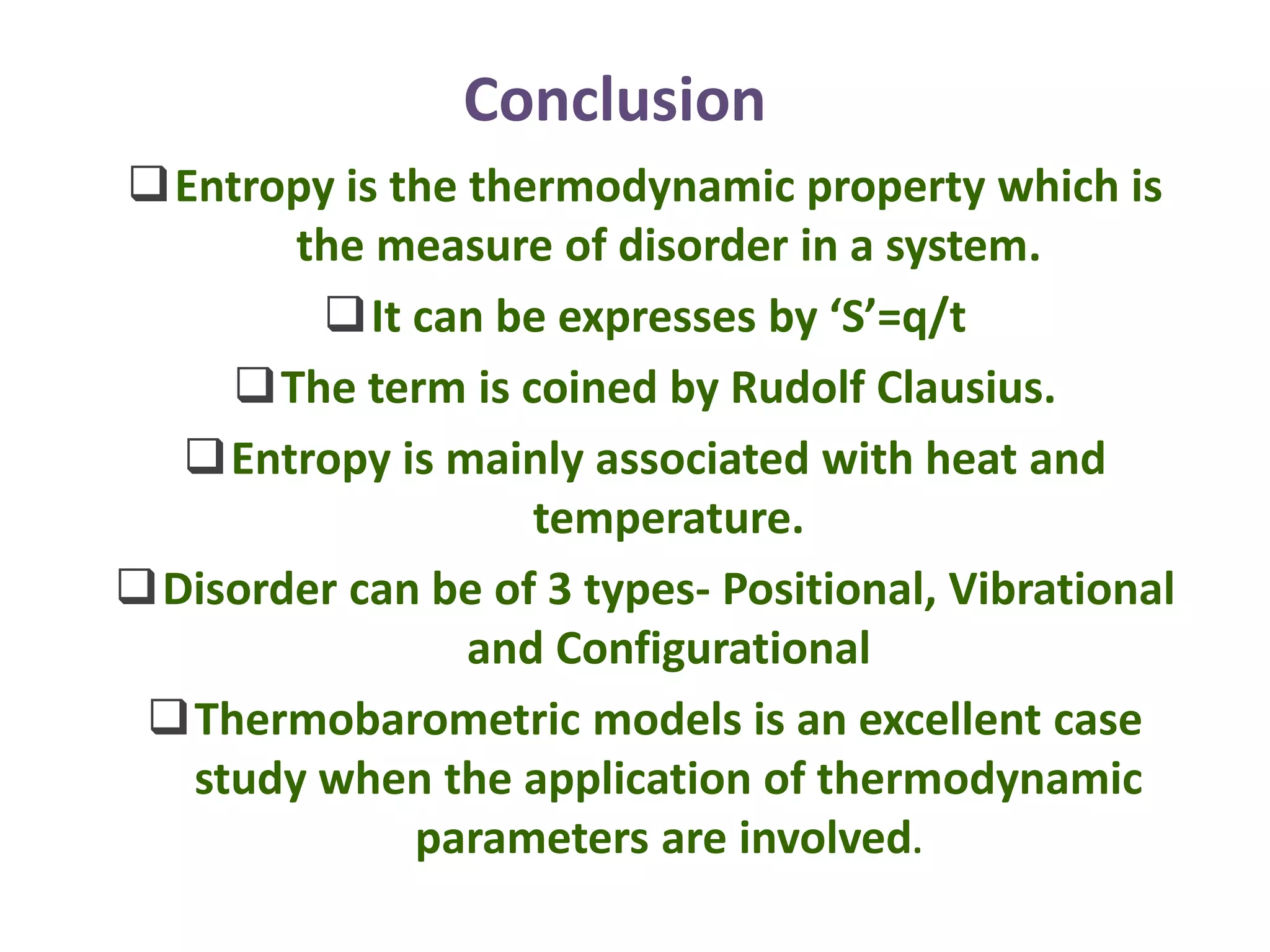 Entropy | PPTX