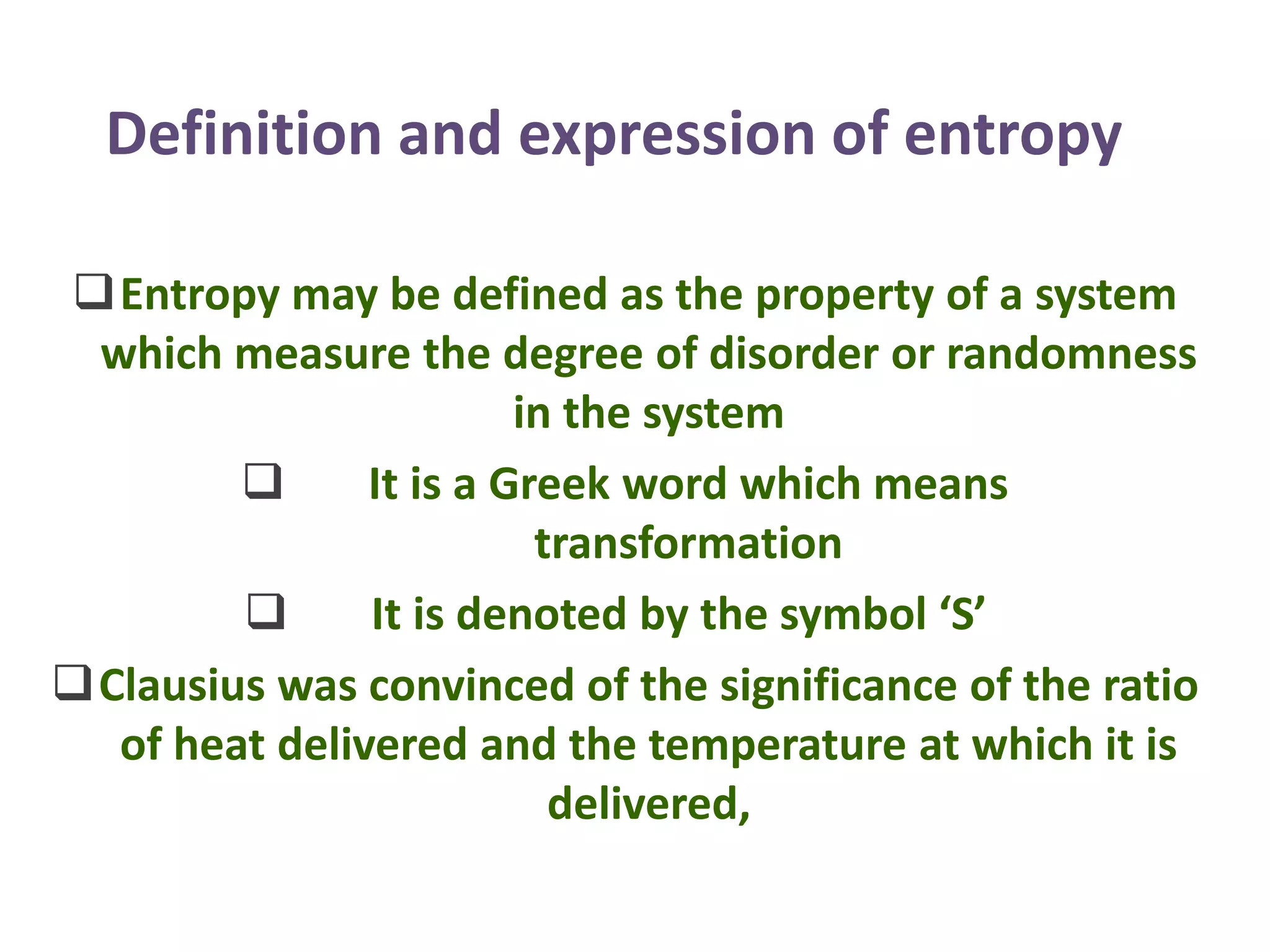 Entropy | PPTX