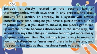 Simple presentation about entropy and its basics.pdf