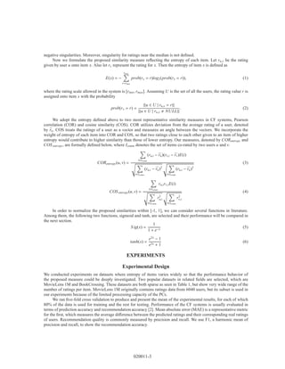 Entropy-weighted similarity measures for collaborative recommender ...