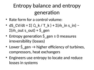 Introduction to Entropy in Thermodynamics | PPTX