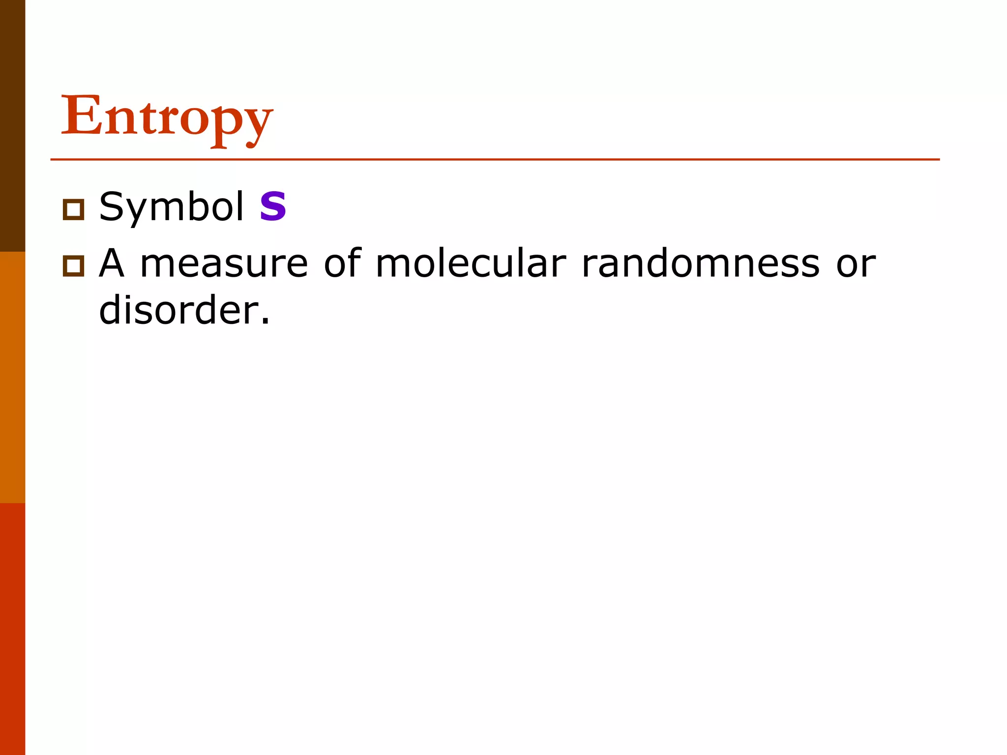 Entropy and Gibbs Free Energy.ppt