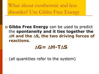 Entropy and Gibbs Free Energy.ppt