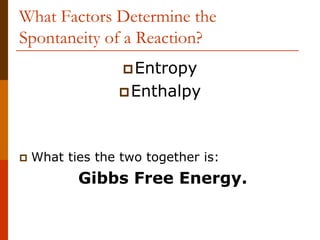 Entropy and Gibbs Free Energy.ppt