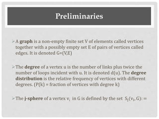 Entropy based measures for graphs | PPTX | Computer Networking | Computing