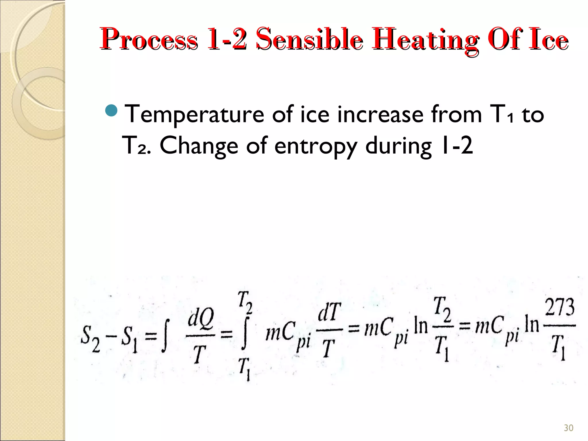Entropy change during thermodynamic process | PPT