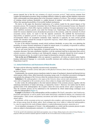 Entropy law and the impossibility of perpetual economic growth | PDF