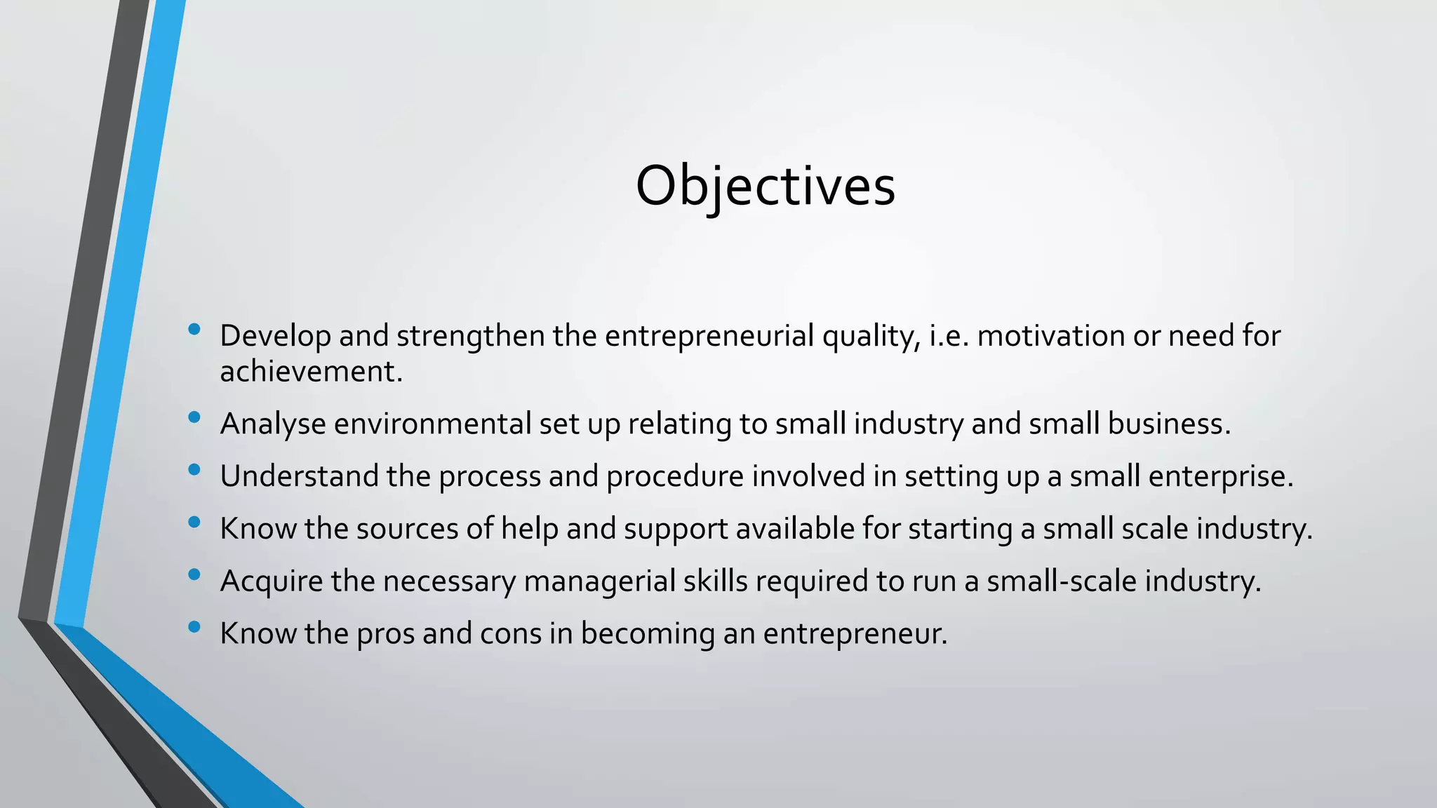 Entrpreneurial development programme | PPTX