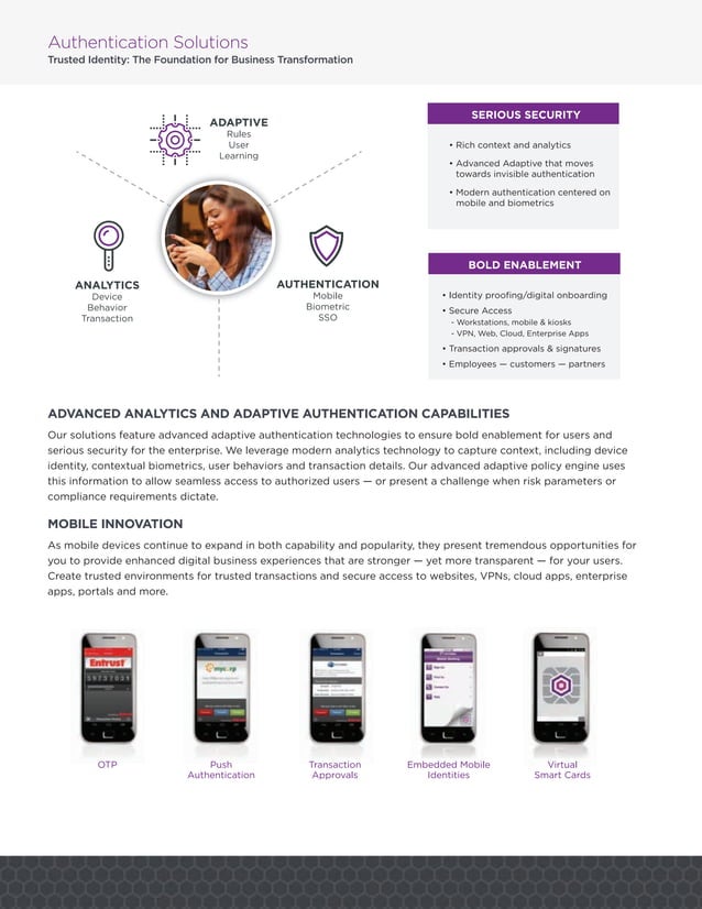 Entrust datacard --Authentication solutions overview | PDF Entrust datacard --Authentication solutions overview | PDF