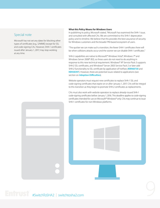 Switch to SHA-2 SSL - A Step-by-Step Migration Guide | PDF ...