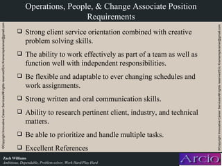 InterviewBest Presentation Example - Entry Level Operations People And ...