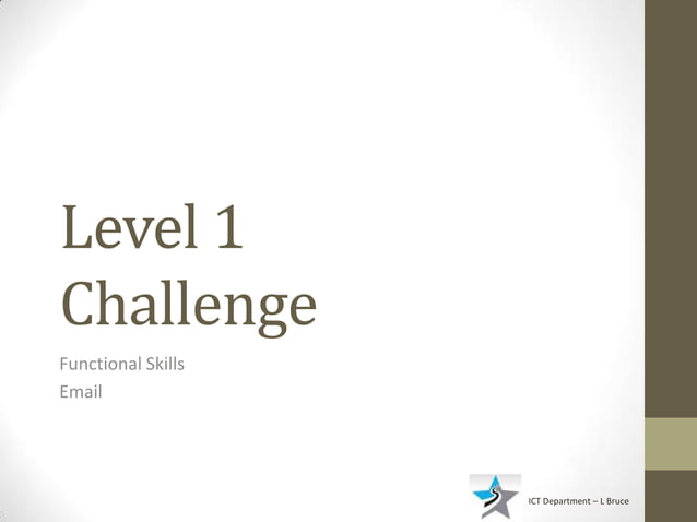 Entry level 3 functional skills | PPTX