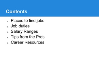 Entry Level HR Jobs | PPT