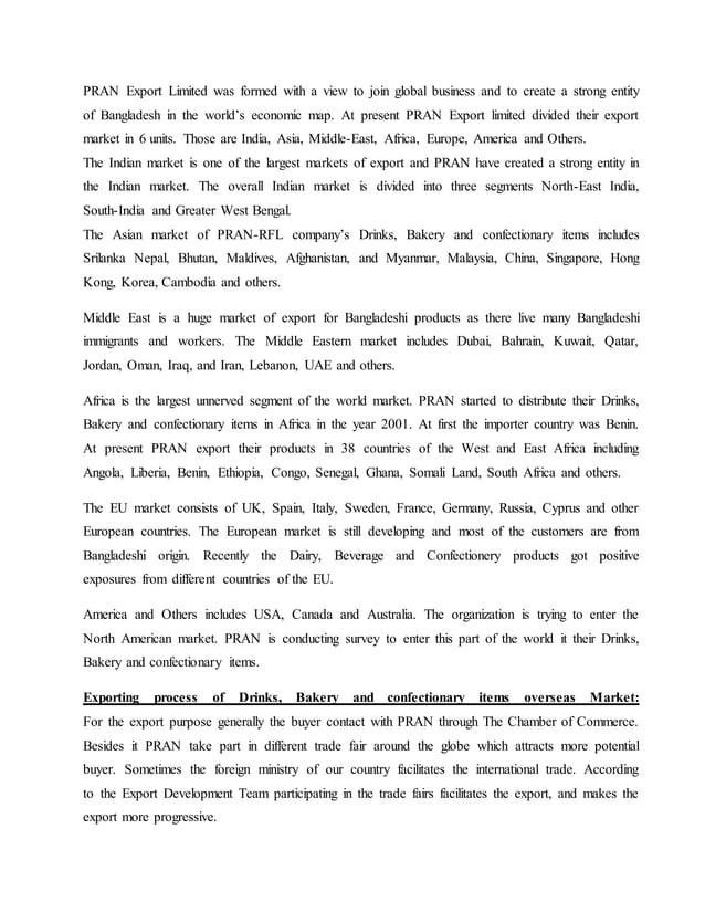 Entry modes of pran | PDF