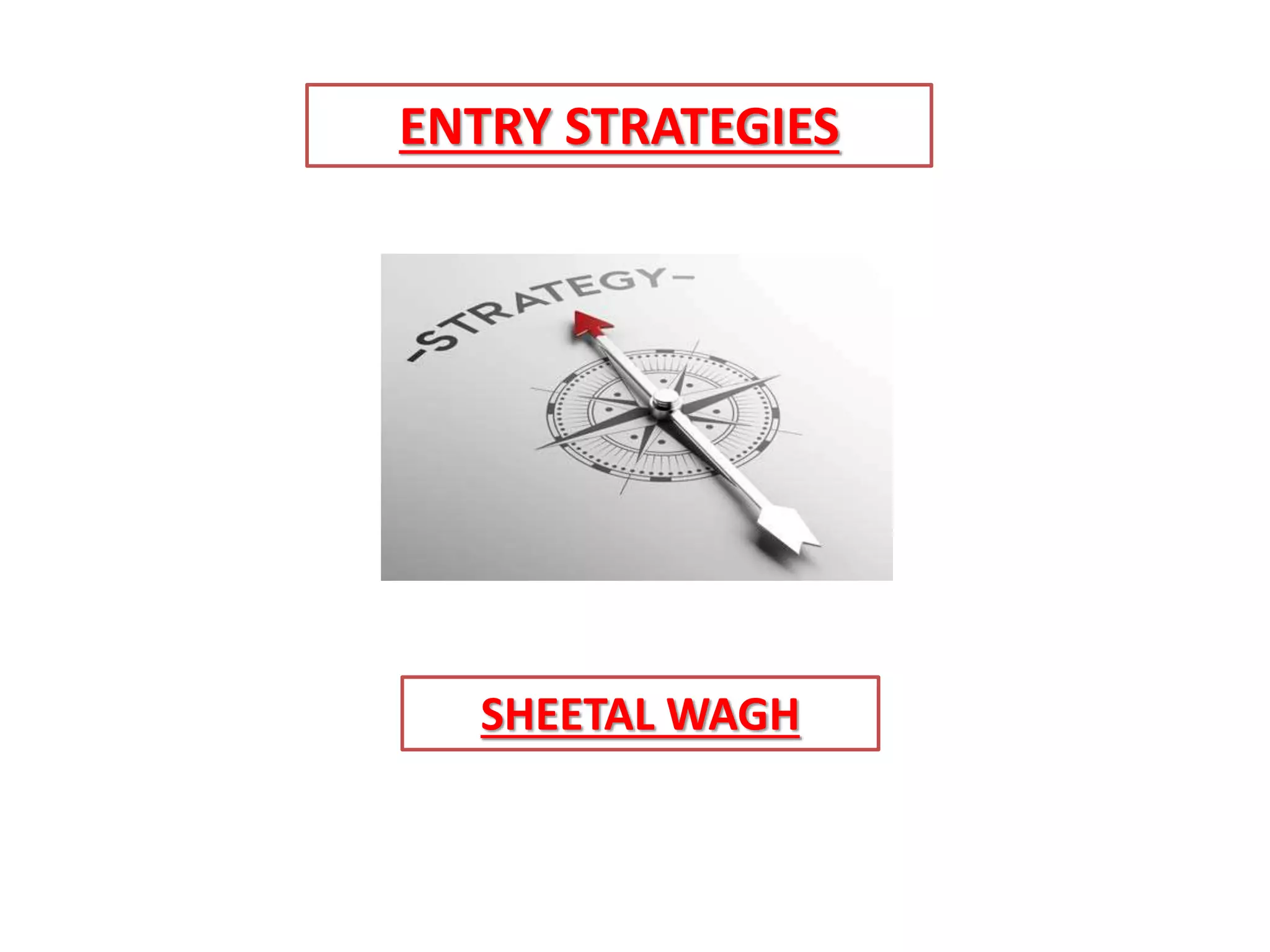 Entry Strategies | PPTX