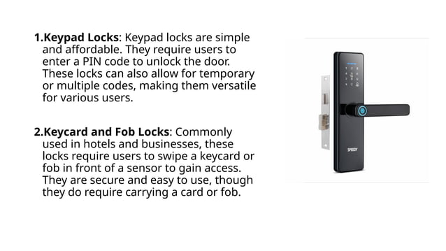 Entryway to High-Tech Security for main door | PPT