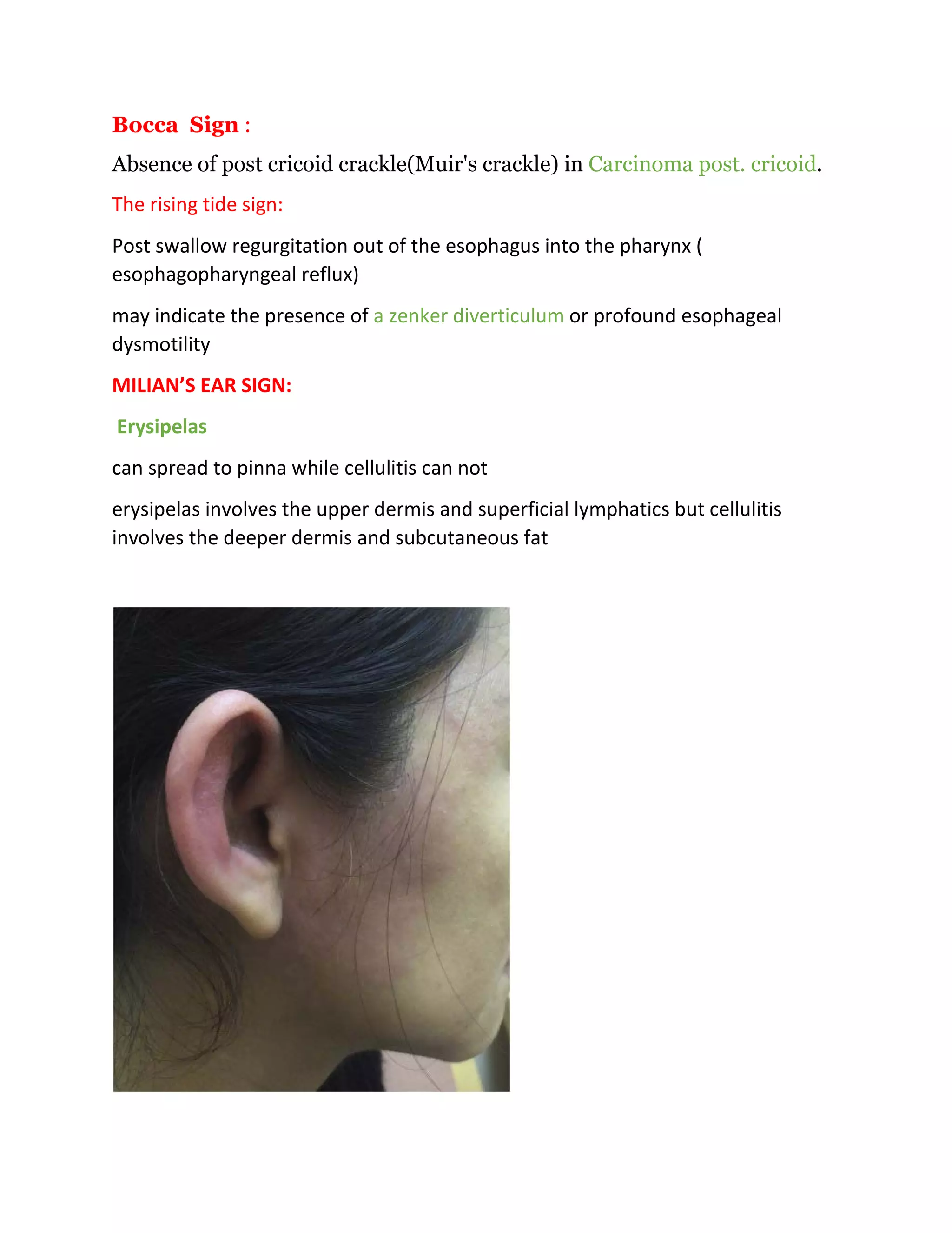 Ent signs by yassin hasan | PDF