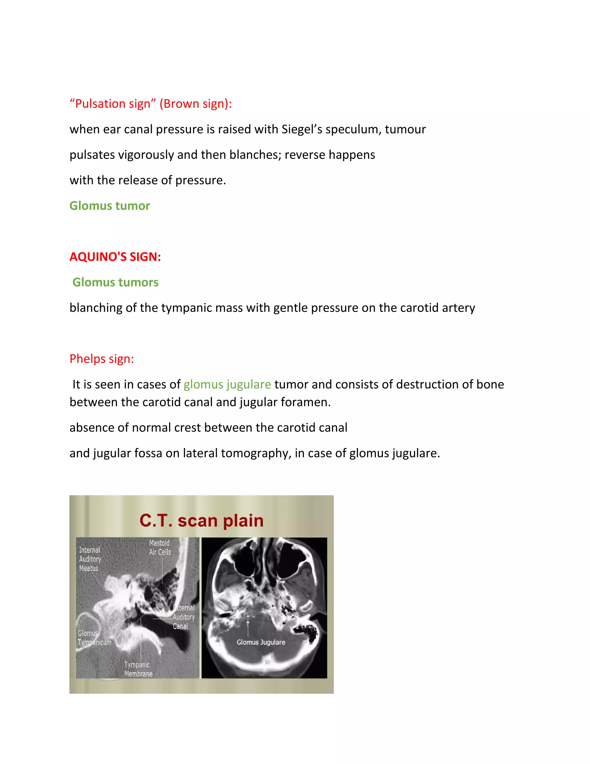 Ent signs by yassin hasan | PDF