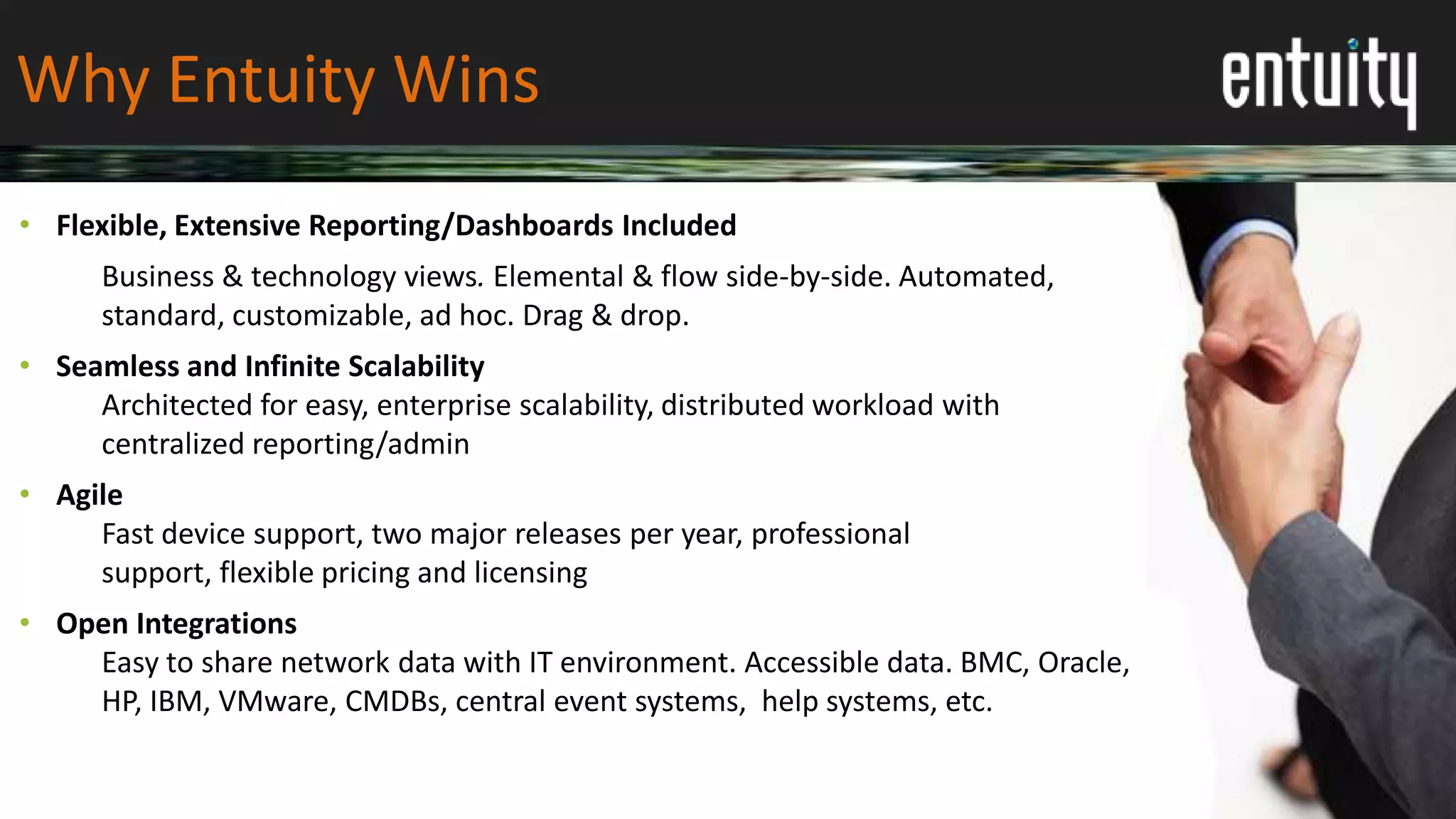 Entuity Network Management Product Overview | PPTX