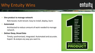 Entuity Network Management Product Overview | PPTX