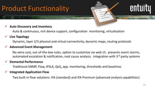 Entuity Network Management Product Overview | PPTX