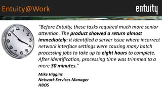 Entuity Network Management Product Overview | PPTX